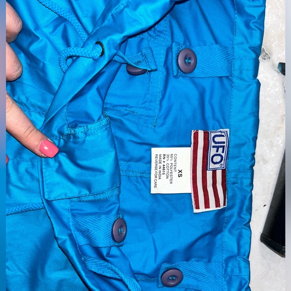Ufo | Pants & Jumpsuits | Nwt Vintage Y2k Ufo Parachute Blue Rave Pants ...
